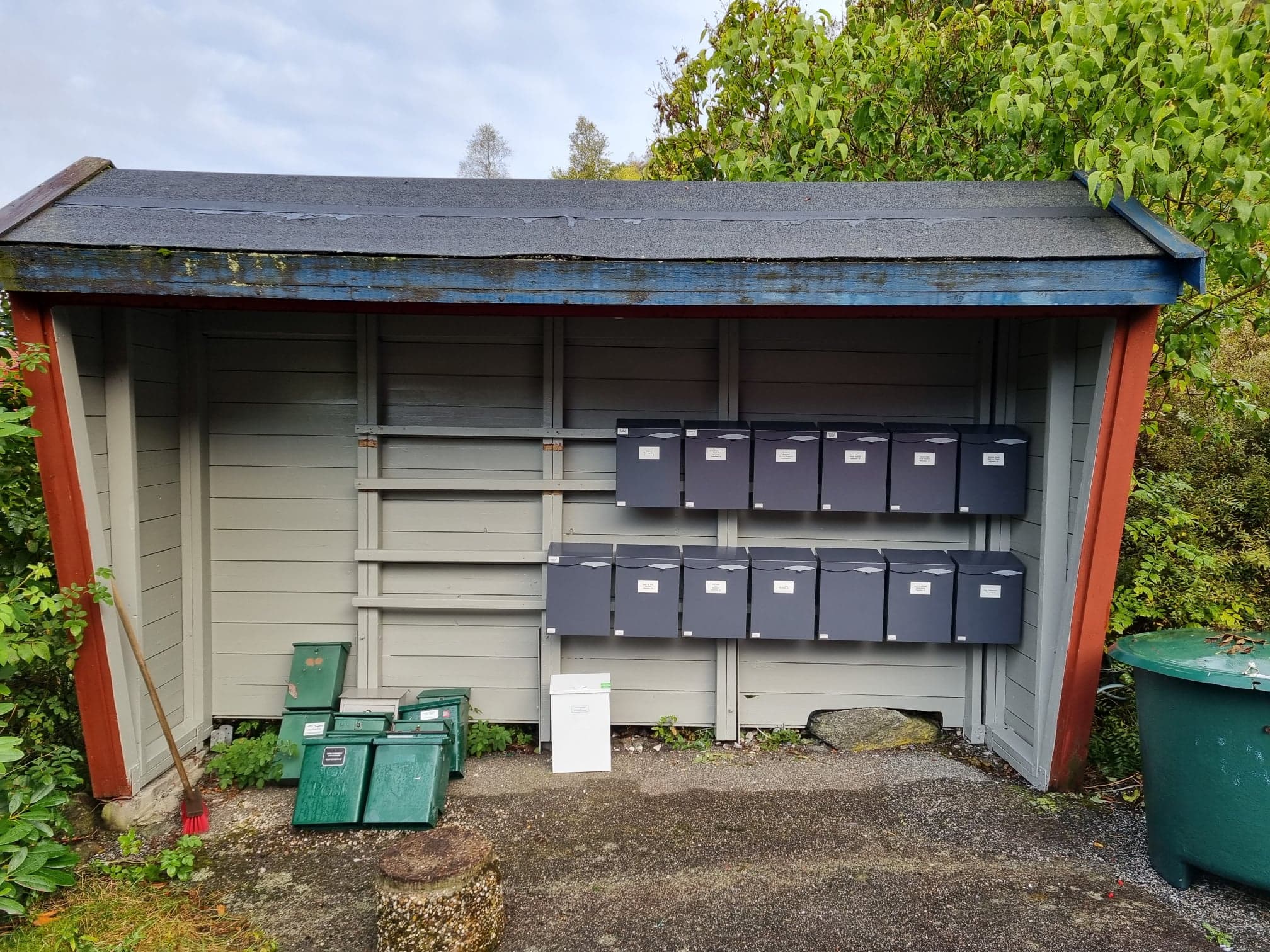 Postkasser – Flaktveitåsen borettslag